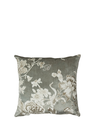 Blumarine Home Regale Gri Desenli 42x42 cm Dekoratif Yastık Blumarine Home Regale Gri Desenli 42x42 cm Dekoratif Yastık
