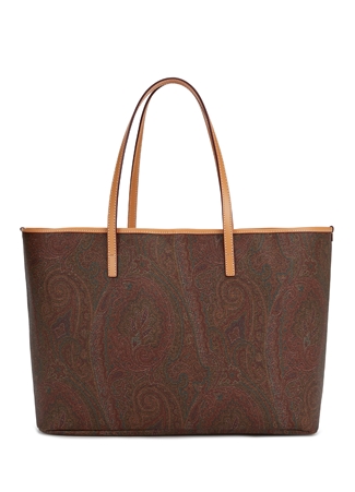 Etro Kadın Colorblocked Etnik Desenli Çanta Kırmızı EU Etro Kadın Colorblocked Etnik Desenli Çanta Kırmızı EU