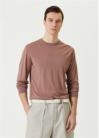 Z Zegna Erkek Pembe Yün Kazak Mor M Eu Z Zegna Erkek Pembe Yün Kazak Mor M Eu