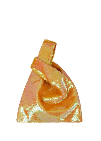 Jimba Kadın Ariel Sarı Payetli Abiye Çanta Eu