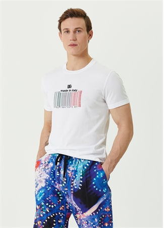 Dolce&gabbana Erkek Light Therapy Regular Fit Beyaz Baskılı T-shirt 44 It Dolce&gabbana Erkek Light Therapy Regular Fit Beyaz Baskılı T-shirt 44 It