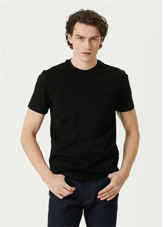 Emporio Armani Erkek Siyah Logo Detaylı T-shirt S Eu Emporio Armani Erkek Siyah Logo Detaylı T-shirt S Eu