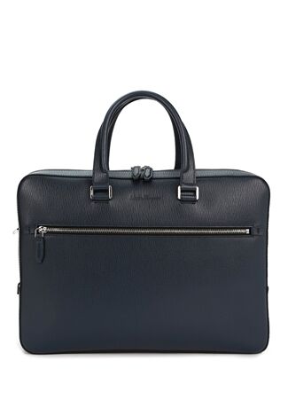 Salvatore Ferragamo Erkek EVRAK ÇANTASI Lacivert EU