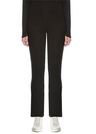 Rag&Bone Kadın Siyah Yırtmaç Detaylı Triko Pantolon S EU