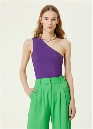 Network Kadın Mor Bluz Xs Eu