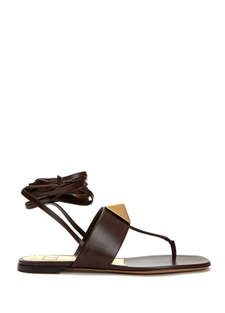 Valentino Garavani Kadın Sandalet Kahverengi 36 Eu