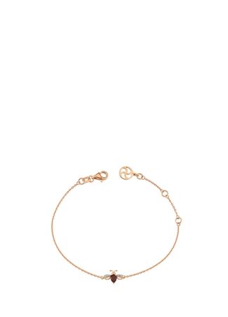 Bee Goddess Kadın Honey Arı Formlu Pırlantalı Alton Bileklik Pembe EU Bee Goddess Kadın Honey Arı Formlu Pırlantalı Alton Bileklik Pembe EU