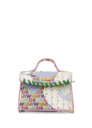 Gcds Kadın Colorblocked Desenli Omuz Çantası EU