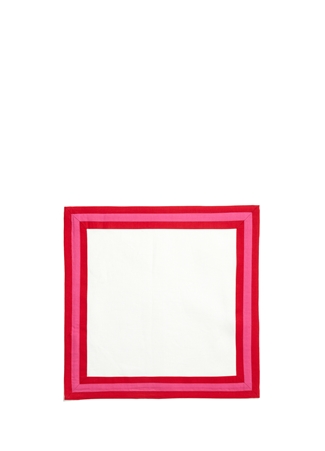 Poetique Bruges 4lü Keten Peçete Seti Çok Renkli