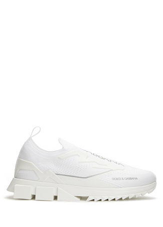 Dolce&gabbana Erkek Beyaz Geometrik Tabanlı Çorap Formlu Sneaker 4 Eu Dolce&gabbana Erkek Beyaz Geometrik Tabanlı Çorap Formlu Sneaker 4 Eu