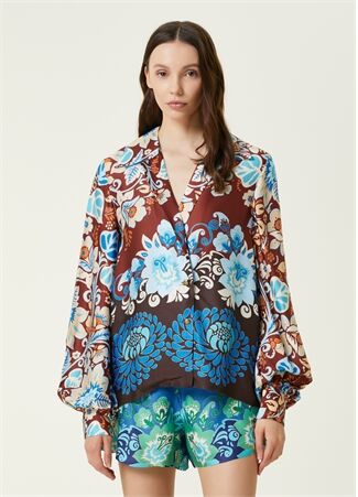 Alexis Kadın Bluz Kahverengi Xs Eu