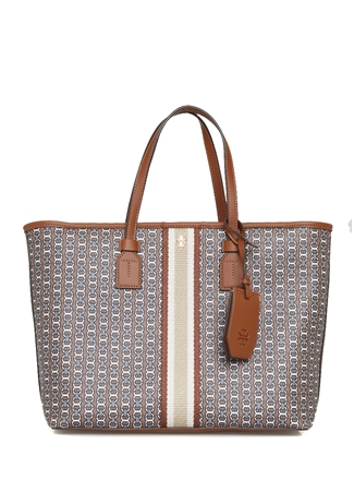 Tory Burch Kadın Small Gemini Taba Logo Desenli Omuz Çantası Kahverengi EU Tory Burch Kadın Small Gemini Taba Logo Desenli Omuz Çantası Kahverengi EU