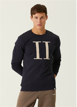 Les Deux Erkek Lacivert Logolu Bisiklet Yaka Sweatshirt XL EU Les Deux Erkek Lacivert Logolu Bisiklet Yaka Sweatshirt XL EU