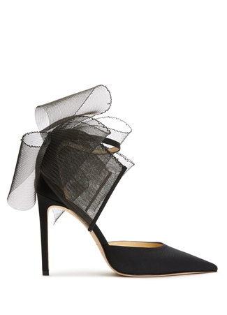 Jimmy Choo Kadın Avertly Siyah Fiyonklu Deri Gece Ayakkabısı Beyaz 36 Eu Jimmy Choo Kadın Avertly Siyah Fiyonklu Deri Gece Ayakkabısı Beyaz 36 Eu