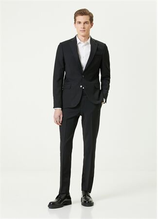Beymen Club Erkek Slim Fit Siyah Takım Elbise 46