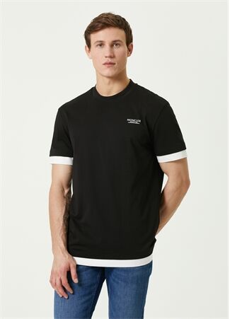 Moncler Erkek TSHIRT Siyah M EU