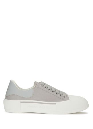 Alexander McQueen Erkek Gri Logolu Sneaker 40 EU Alexander McQueen Erkek Gri Logolu Sneaker 40 EU