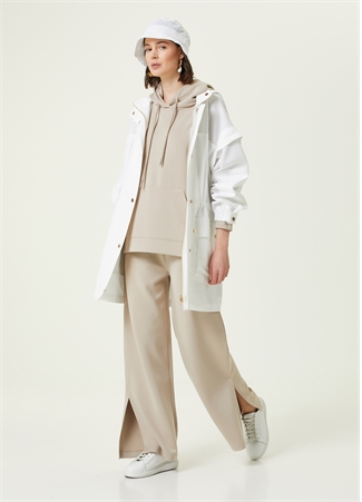 Beymen Collection Kadın Pantolon Jersey Bej S Eu Beymen Collection Kadın Pantolon Jersey Bej S Eu