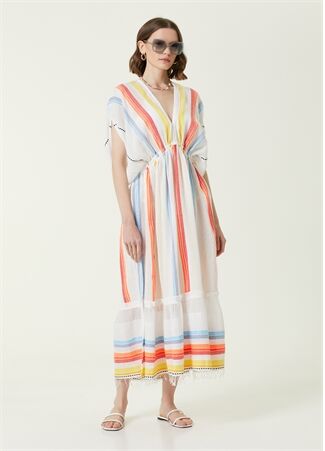 Lem Kadın Kaftan Sarı Xs Eu