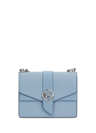 Michael Kors Kadın Greenwich Small Mavi Deri Omuz Çantası EU Michael Kors Kadın Greenwich Small Mavi Deri Omuz Çantası EU