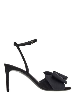 Salvatore Ferragamo Kadın Siyah Fiyonk Detaylı Süet Sandalet 36 Eu Salvatore Ferragamo Kadın Siyah Fiyonk Detaylı Süet Sandalet 36 Eu