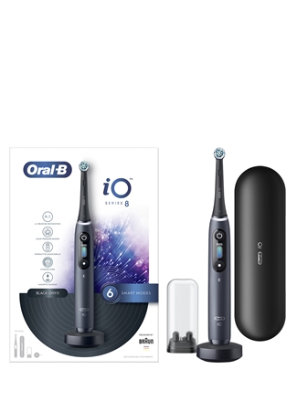 Oral-B IO8 Yeni Nesil Şarjlı Diş Fırçası - Siyah Oral-B IO8 Yeni Nesil Şarjlı Diş Fırçası - Siyah