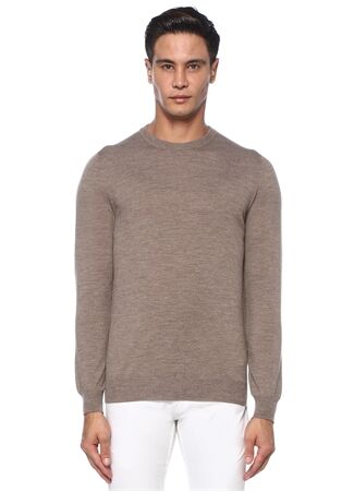 Beymen Club Erkek Bej Basic Yün Kazak S