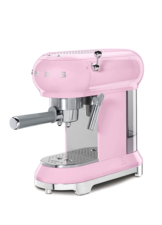 Smeg Pembe Espresso Kahve Makinesi Smeg Pembe Espresso Kahve Makinesi