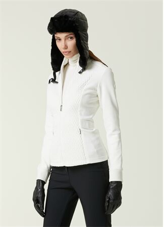 Fusalp Kadın Meryl Beyaz Dik Yaka Ceket S EU