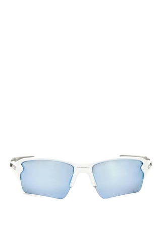 Oakley Erkek Geometrik Formlu Güneş Gözlüğü Beyaz 59 EU Oakley Erkek Geometrik Formlu Güneş Gözlüğü Beyaz 59 EU
