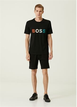 Boss Erkek Siyah Beli Lastikli Şort S EU Boss Erkek Siyah Beli Lastikli Şort S EU
