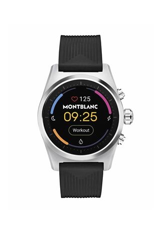 Montblanc Erkek Summit Lite Gri Kol Saati Siyah EU