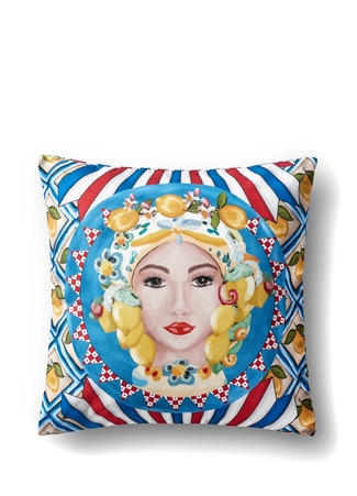 Chiara Alessi Positano Colorblocked 43x43 cm Dekoratif Yastık Çok Renkli Chiara Alessi Positano Colorblocked 43x43 cm Dekoratif Yastık Çok Renkli