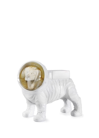 Donkey Summerglobe Space Dog Heykel Çok Renkli Donkey Summerglobe Space Dog Heykel Çok Renkli