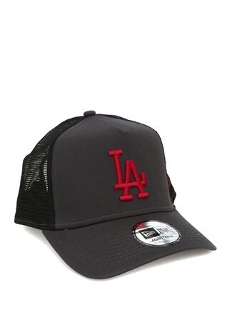 New Era Kadın Los Angeles Dodgers Antrasit Şapka Gri EU