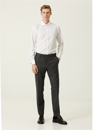 Beymen Collection Erkek Drop 7 Gri Flannel Pantolon 46 IT Beymen Collection Erkek Drop 7 Gri Flannel Pantolon 46 IT