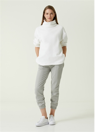 Beymen Club Kadın Mint Beli Bağcıklı Eşofman Altı Mavi XS