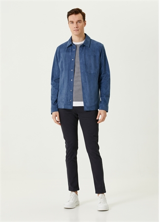 Network Erkek Slim Fit Lacivert Casual Pantolon 3/32 EU Network Erkek Slim Fit Lacivert Casual Pantolon 3/32 EU