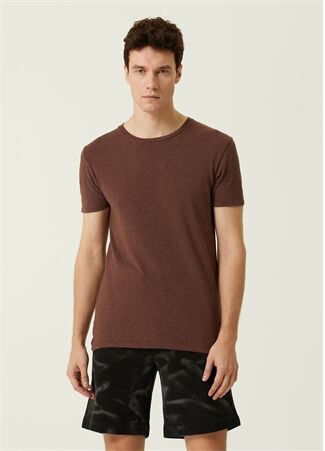 American Vintage Erkek Bysapick Kahverengi Basic T-shirt S EU American Vintage Erkek Bysapick Kahverengi Basic T-shirt S EU