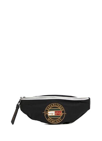 Tommy Hilfiger Erkek Siyah Logo Detaylı Bel Çantası EU