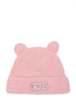 Gcds Kadın Pembe Kulak Figürlü Logolu Bere EU