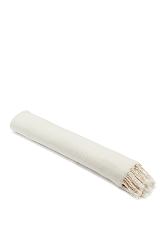 Blanc Ekru Püsküllü Peştemal Bej Blanc Ekru Püsküllü Peştemal Bej