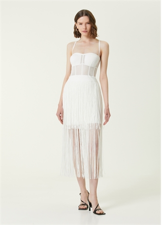 Herve Leger Kadın Elbise Beyaz Xs Eu Herve Leger Kadın Elbise Beyaz Xs Eu