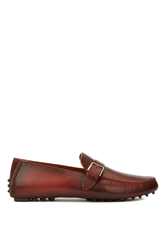 Santoni Erkek Bordo Kemer Bantlı Deri Driver 0 UK Santoni Erkek Bordo Kemer Bantlı Deri Driver 0 UK