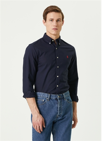Polo Ralph Lauren Erkek Lacivert Düğmeli Yaka Gömlek S EU Polo Ralph Lauren Erkek Lacivert Düğmeli Yaka Gömlek S EU