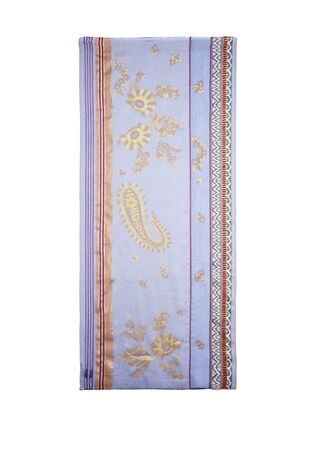 Etro Kadın Mavi Çiçek Desenli Şal EU
