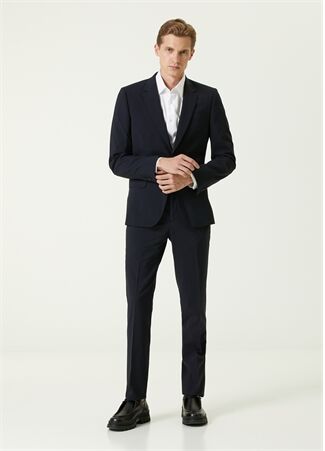 Paul Smith Erkek Lacivert Yün Takım Elbise 48 IT