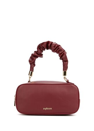 Divarese Kadın Bordo Logolu El Çantası Eu