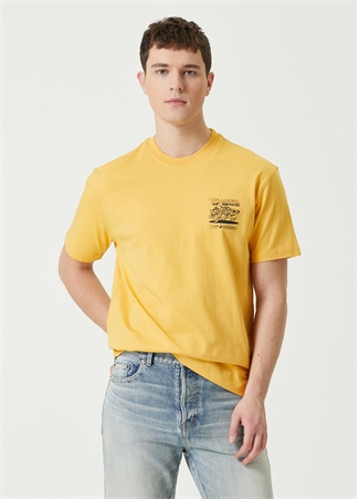 Freedom of Space Erkek TSHIRT Sarı S EU Freedom of Space Erkek TSHIRT Sarı S EU