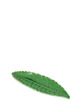 Zaya Yeşil Yaprak Formlu Seramik Obje Zaya Yeşil Yaprak Formlu Seramik Obje